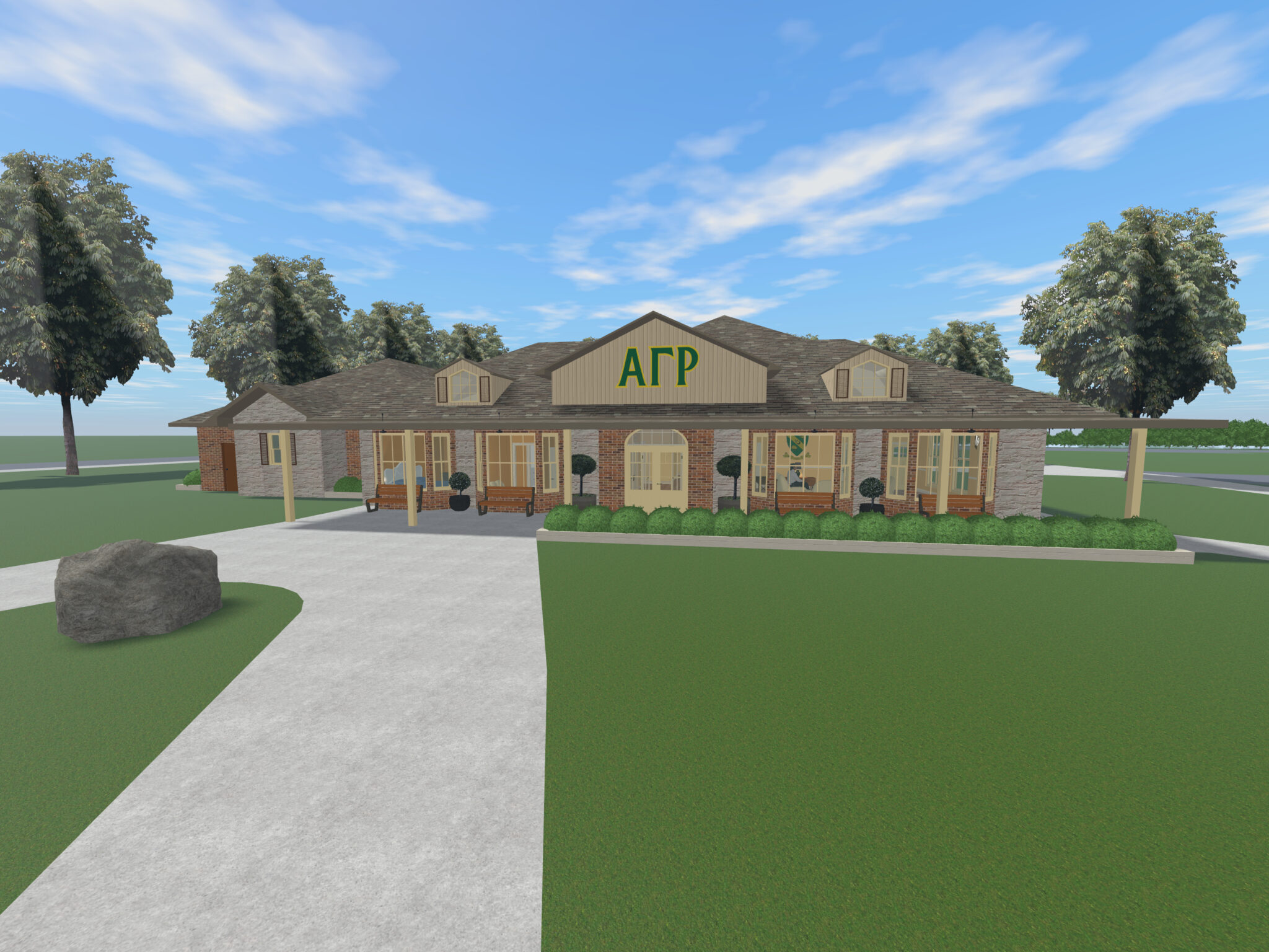 SIU’s New Greek Row – AGR Beta Alpha’s Concept House – AGR-Main